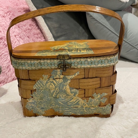 Bags | Vintage Basket Purse | Poshmark